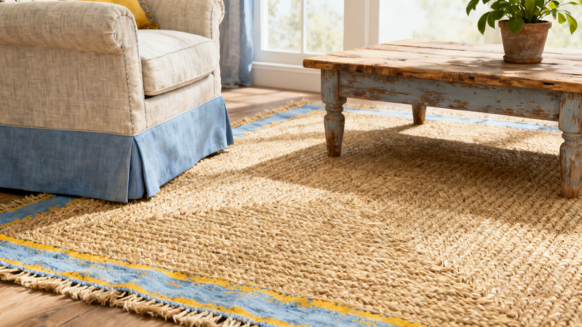 Living Room Feels Cold? Try a French Country Rug