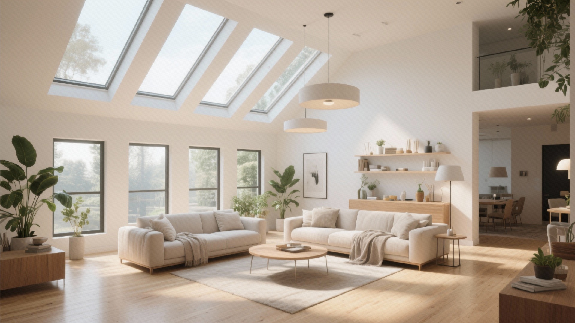 High Ceiling Living Room Feels Dark? 5 Lighting Fixes