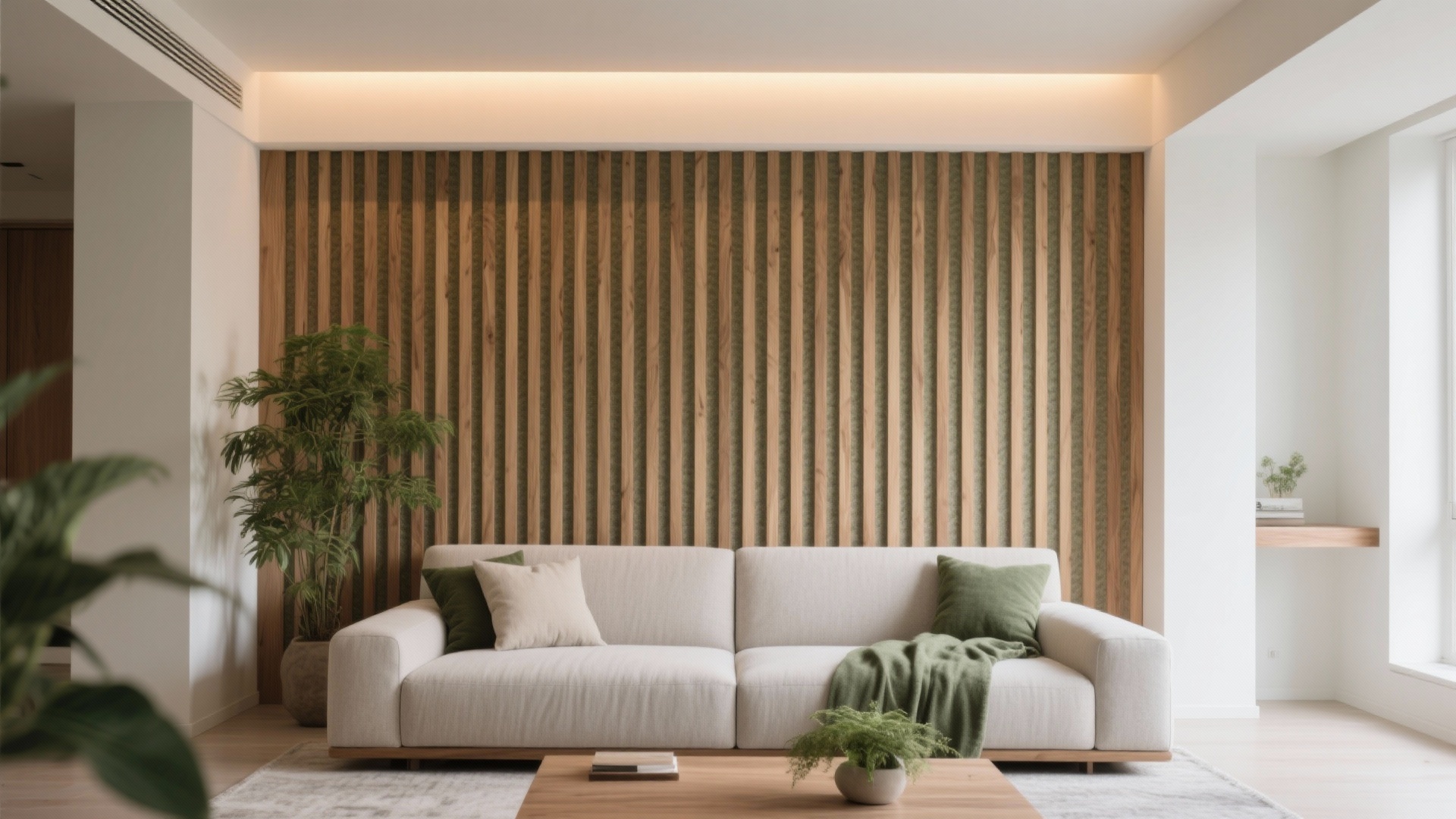 5 Ideas for Living Room Wall Design with Wood