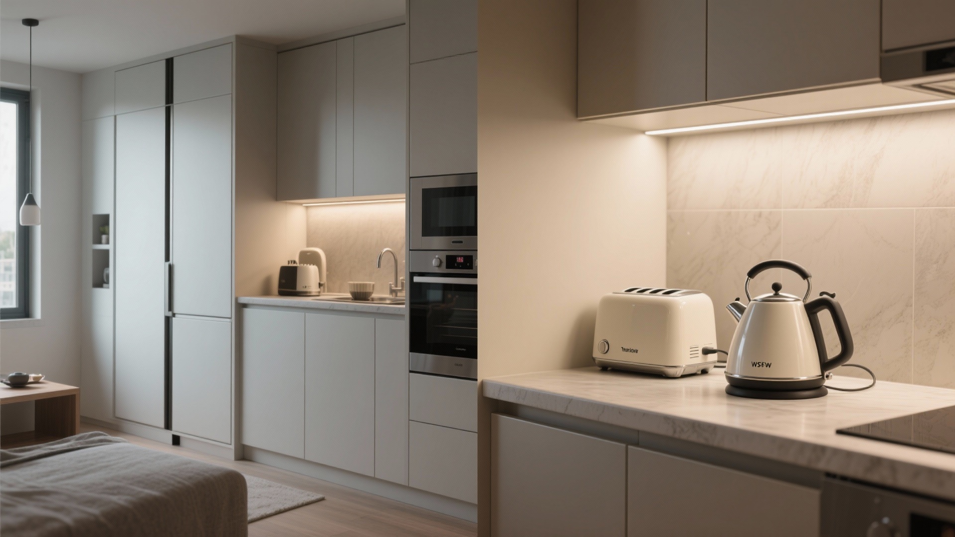 Studio Apartment Kitchen Ideas for Kitchens That Feel Too Small