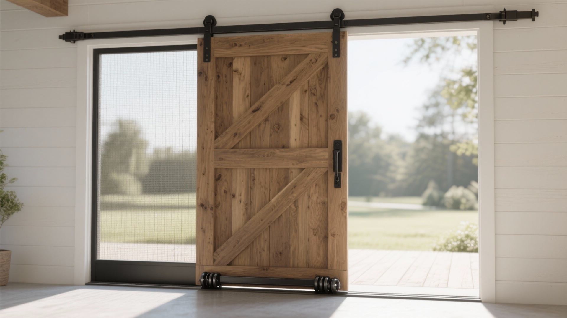 Porch Too Closed? 5 Wood Screen Door Ideas for Airflow