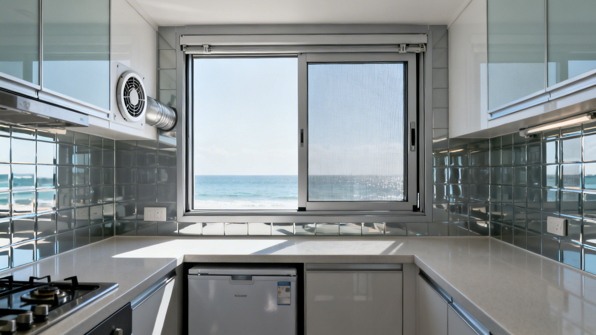 Kitchen Still Smoky? Kitchen Window Exhaust Fan Design