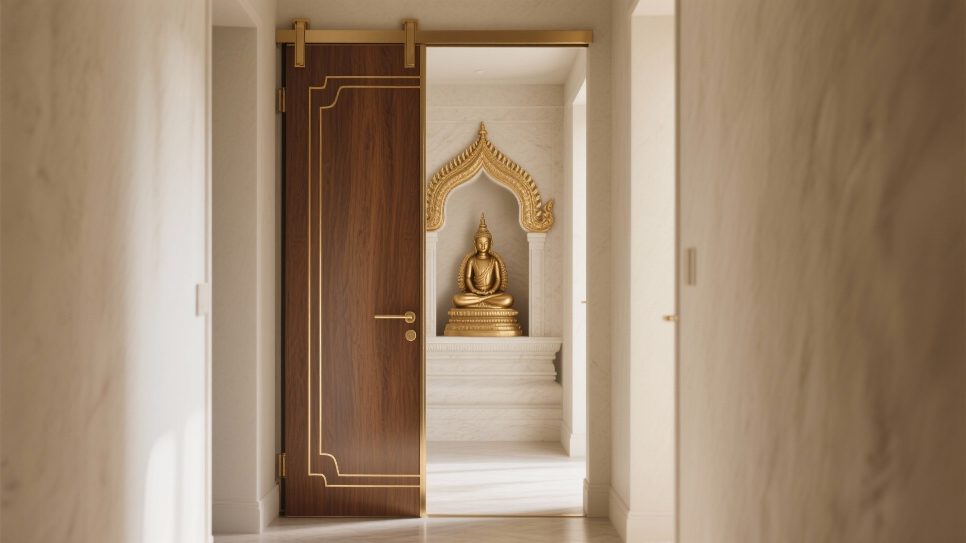 Pooja Mandir Door Design for Small Homes: 5 Space-Smart Ideas