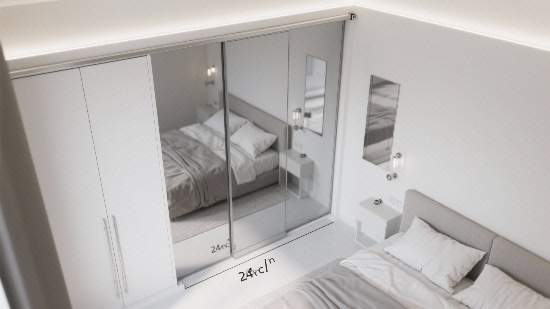 Small Bedroom Feels Tight? 5 Mirrored Wardrobe Fixes