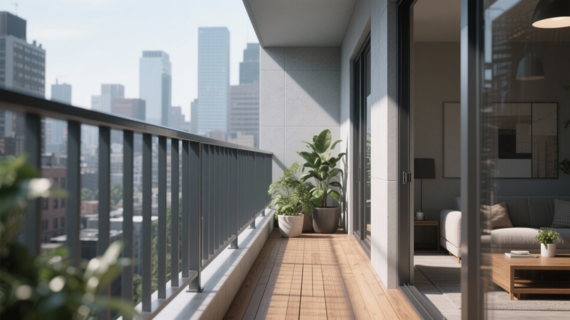 5 Balcony Edge Design Ideas for Small Apartments