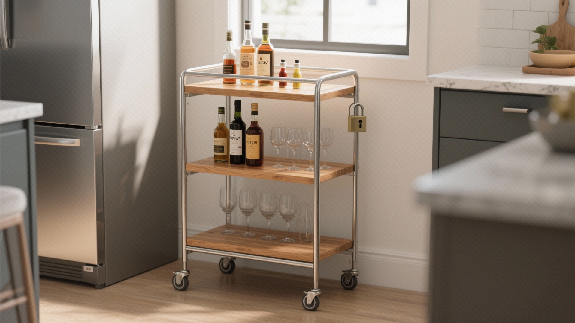 Bar Cart Ideas for Small Spaces — 5 Stylish Picks