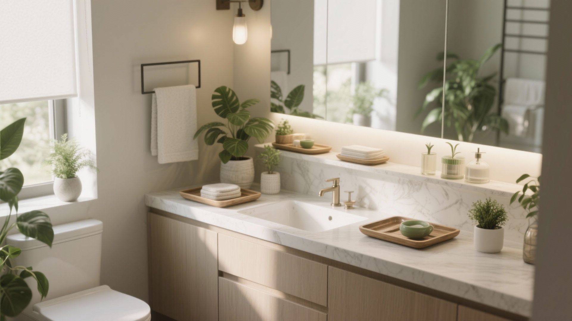 Small Bathroom Counter Feels Cluttered? 10 Decor Ideas