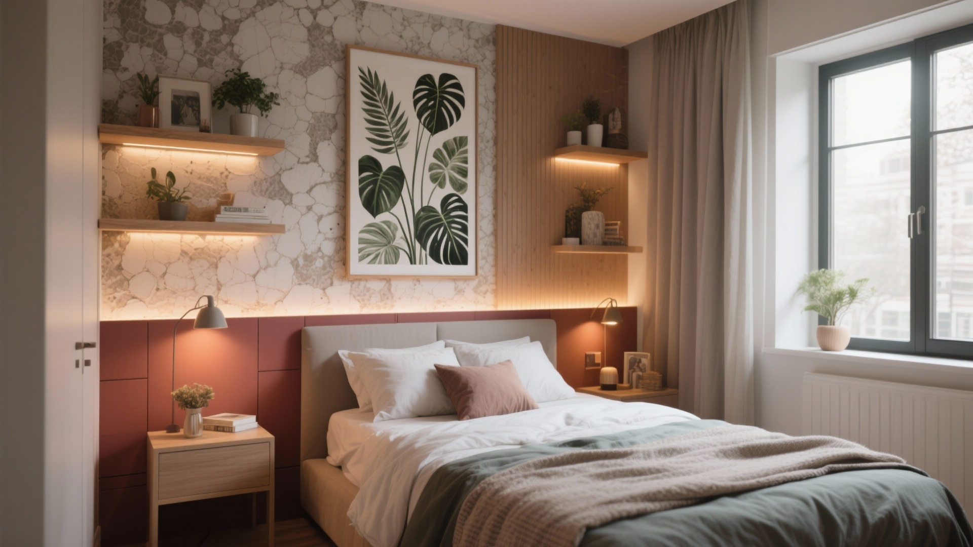 5 Bedroom Wall Design Ideas for Small Spaces