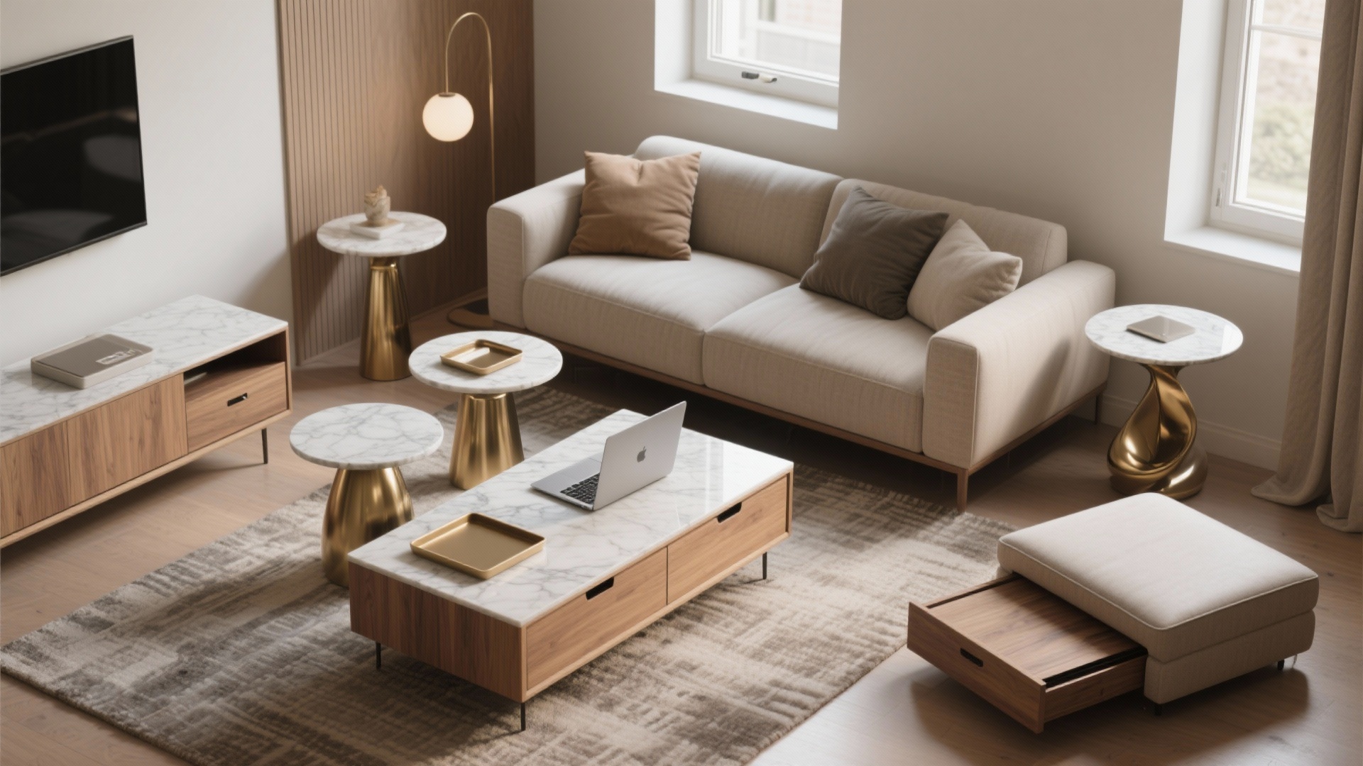 5 Small Coffee Table Ideas for Tiny Homes