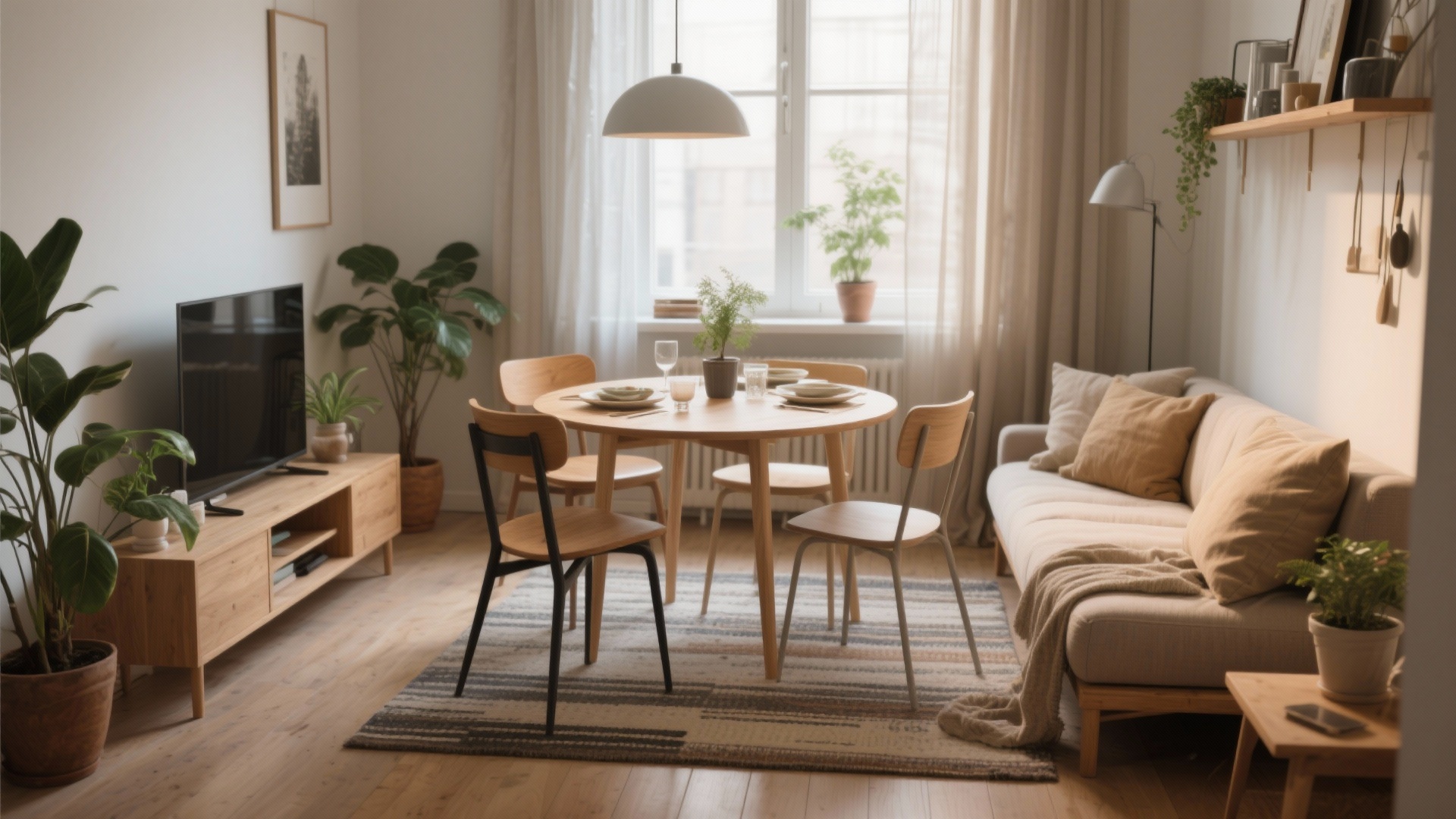Small Dining Tables for Living Room: 5 Ideas