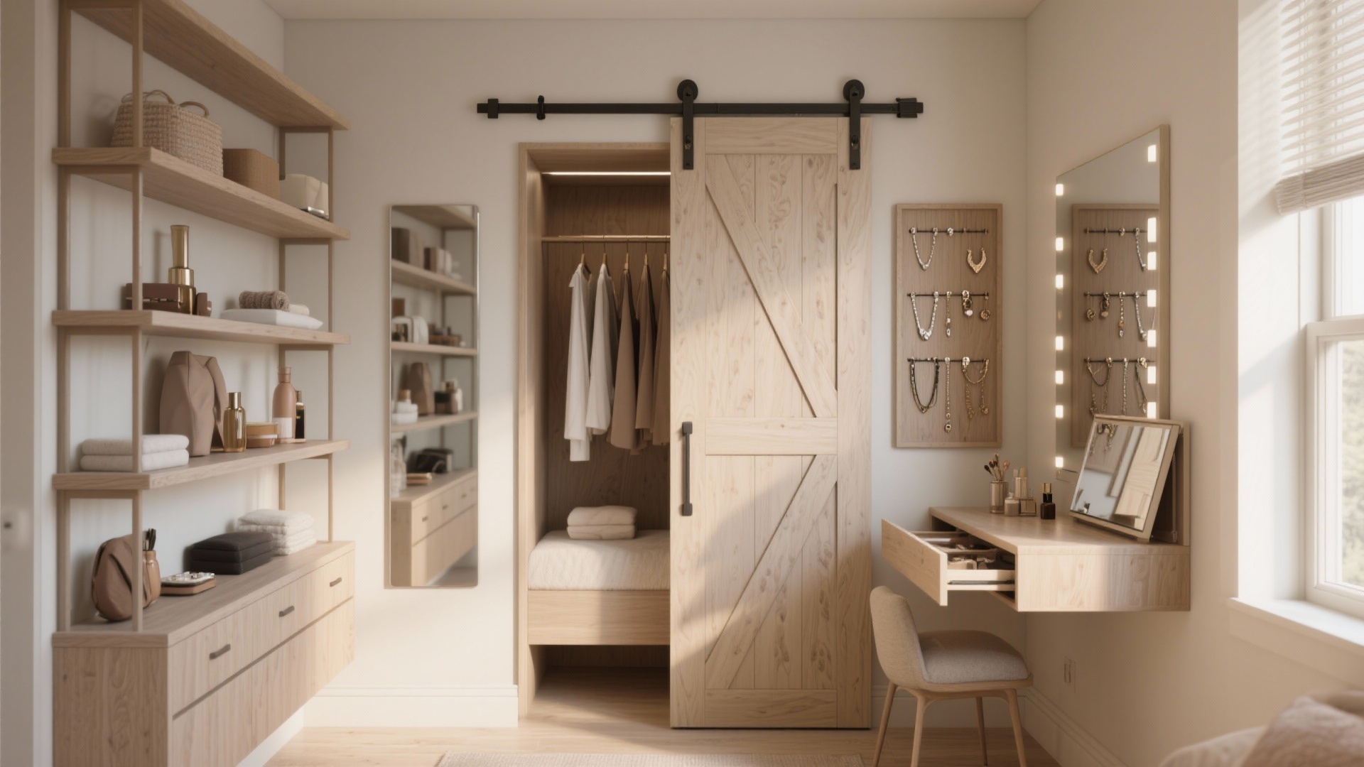 Small Dressing Room Feels Cramped? 5 Ideas That Add Space