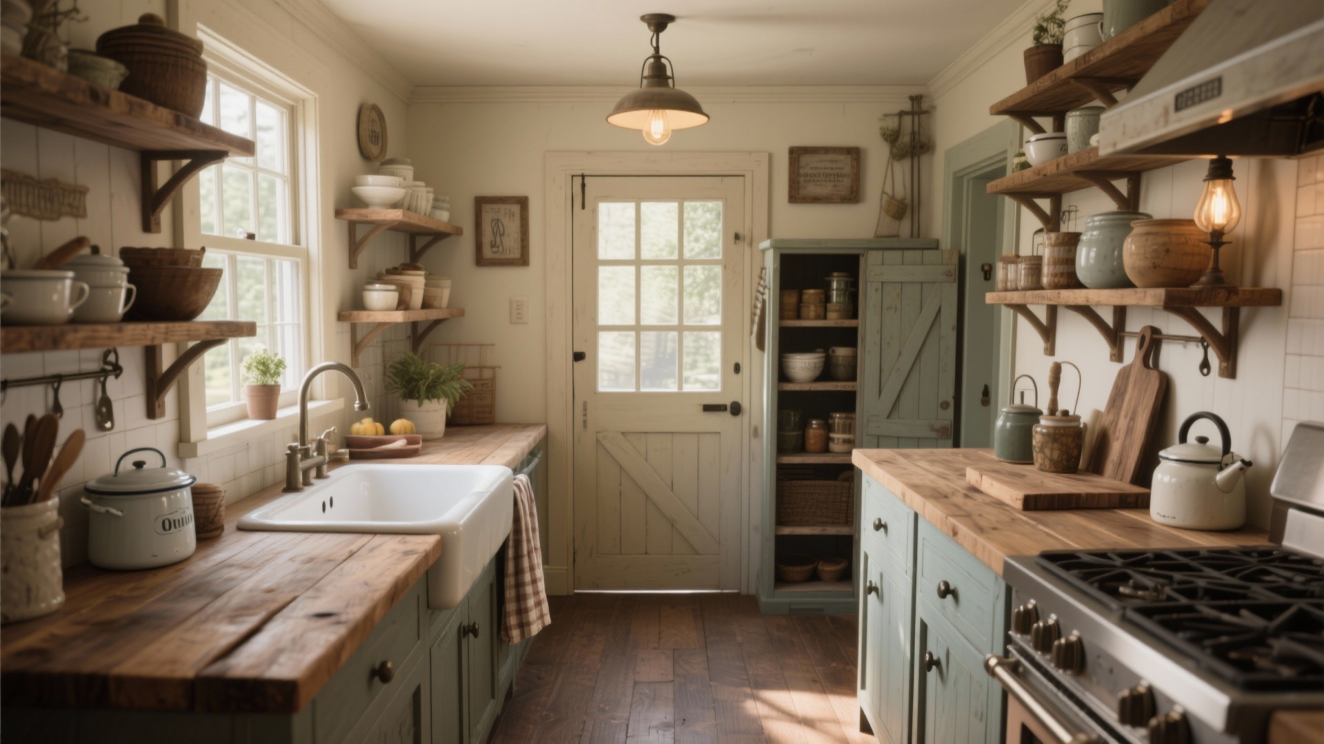 5 Farmhouse Country Kitchen Ideas for Small Spaces