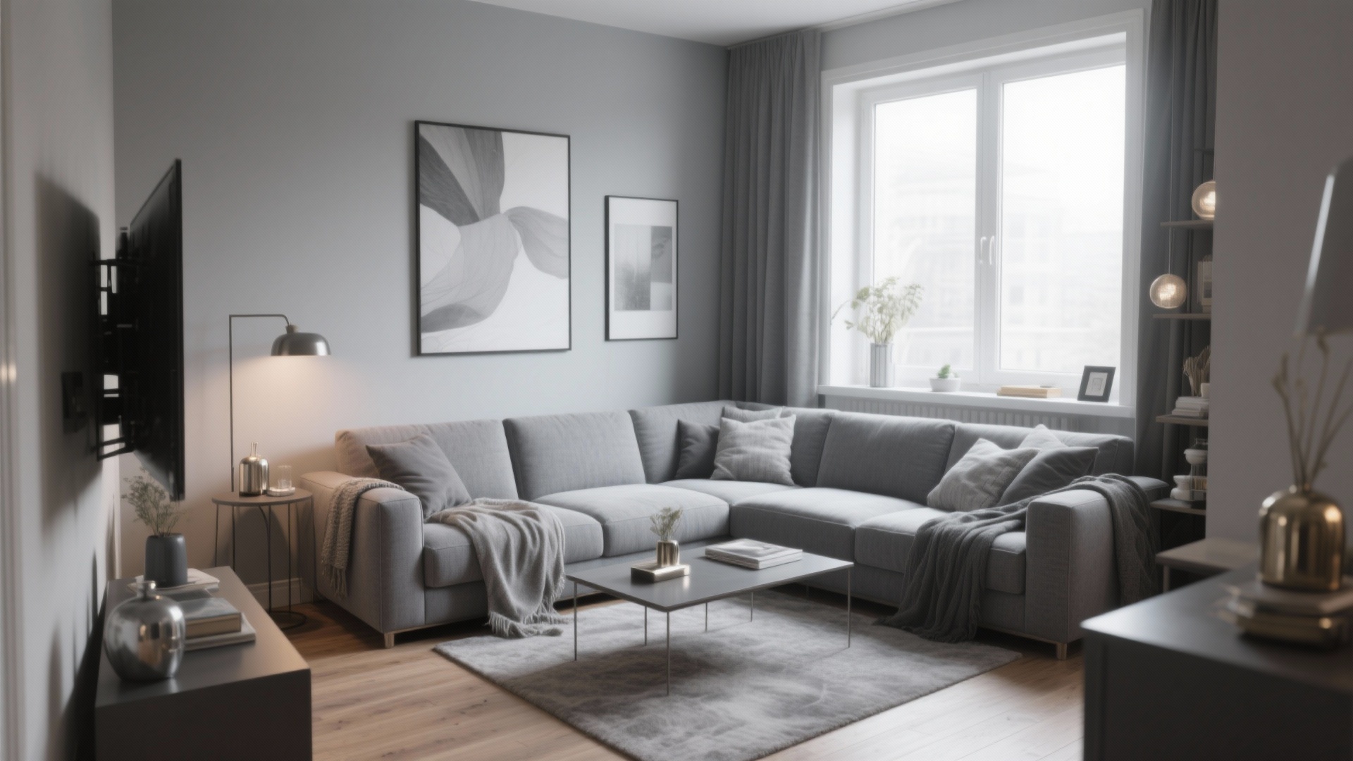 Small Gray Living Room Feels Cold? 10 Design Fixes