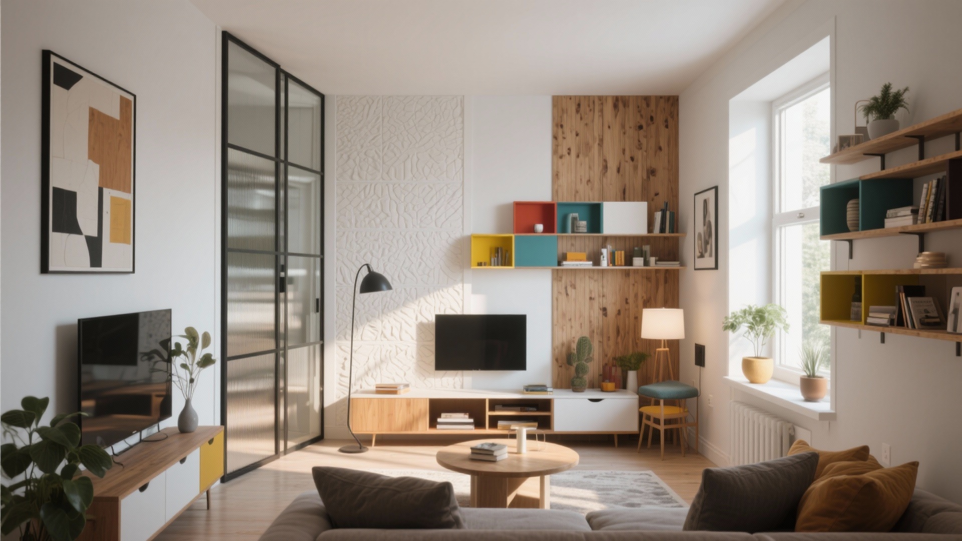 Small House Feels Cramped? 5 Wall Design Ideas