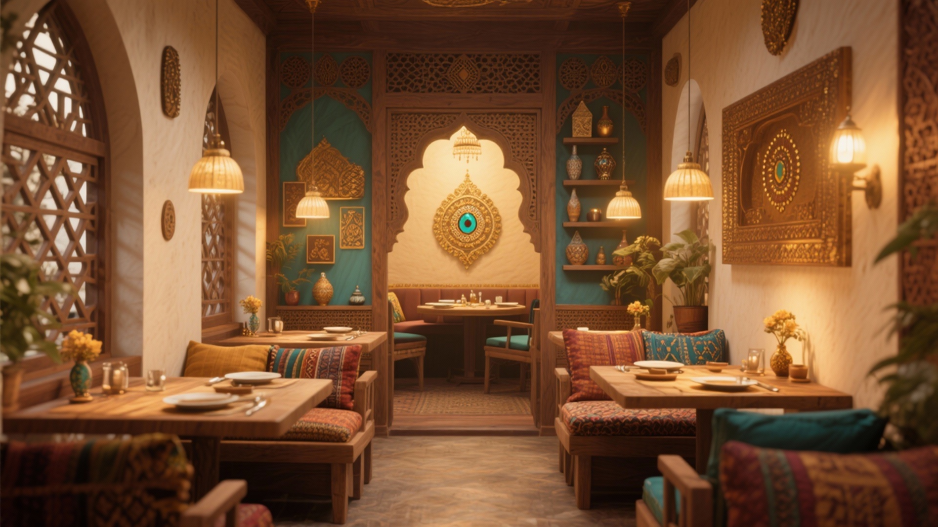 5 Small Indian Restaurant Interior Design Ideas