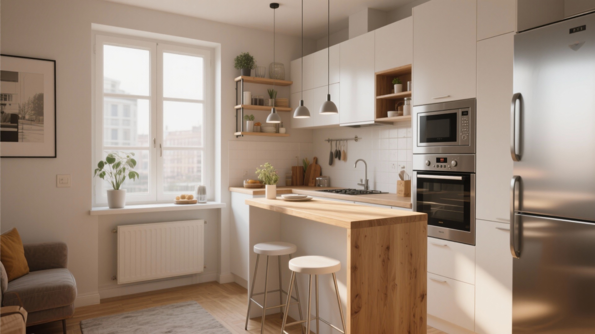 Small Kitchen Too Tight? 5 Small Kitchen Bar Ideas That Add Seating