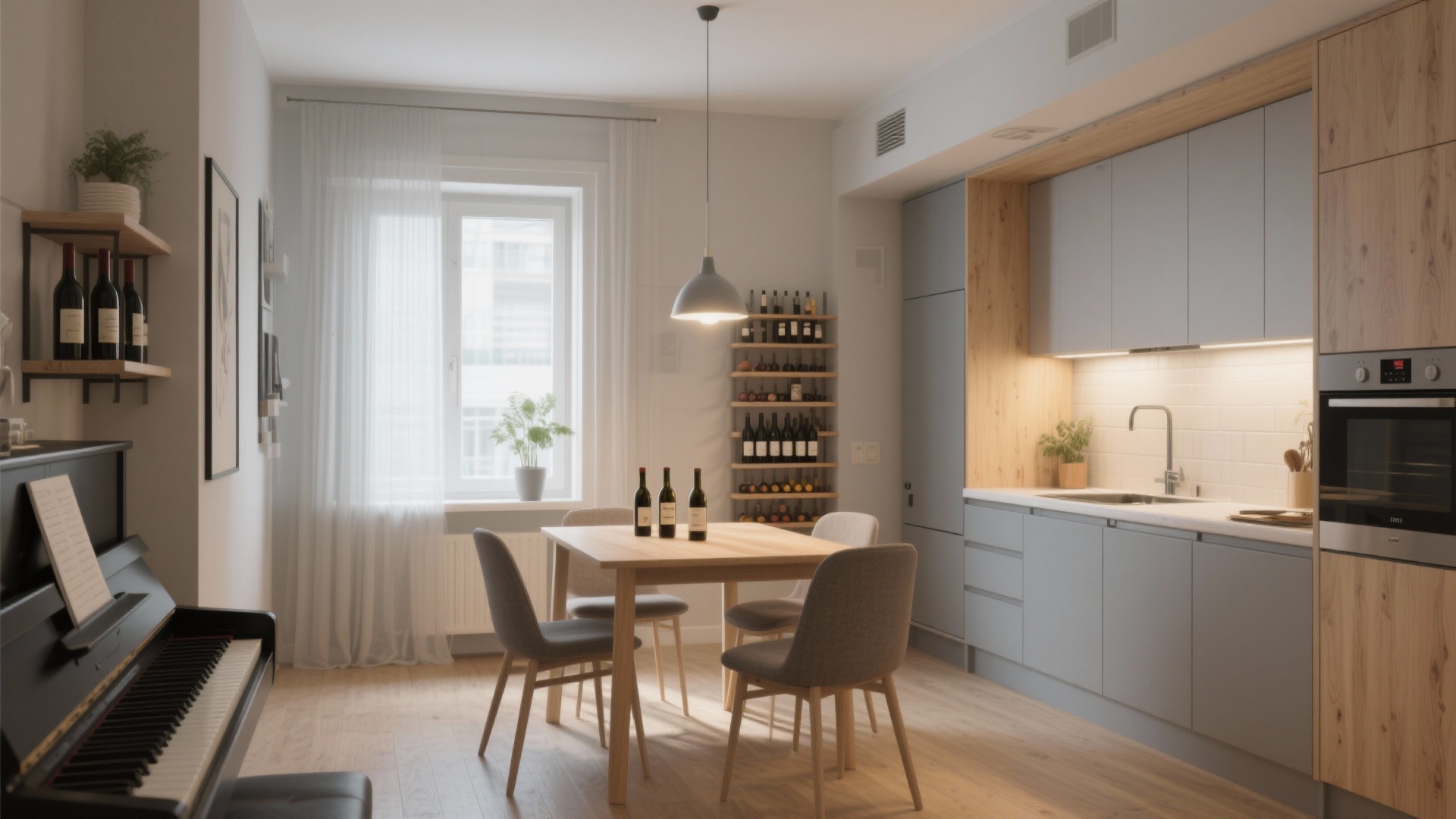 10 Modern Small Kitchen/Dining Combo Design Ideas