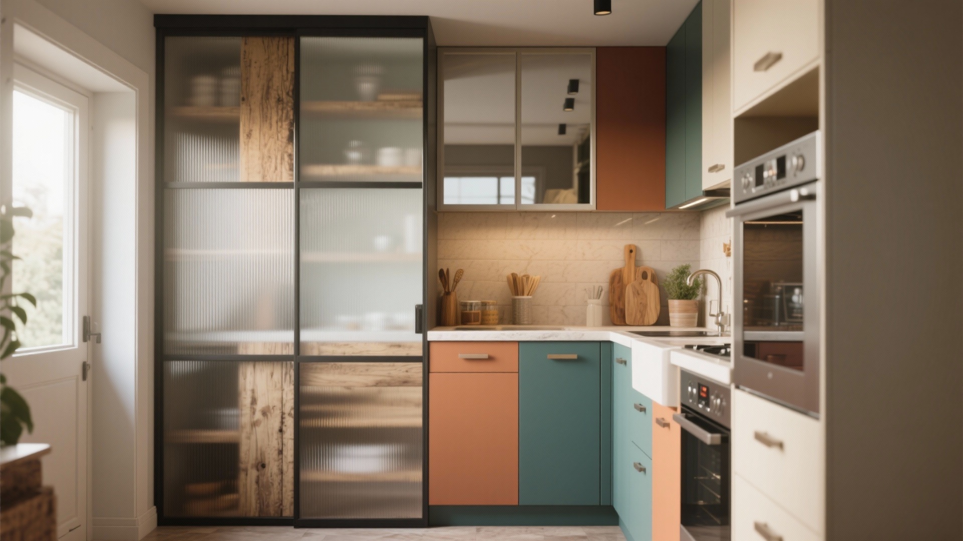 Kitchen Feels Cramped? 10 Kitchen Cabinet Door Ideas