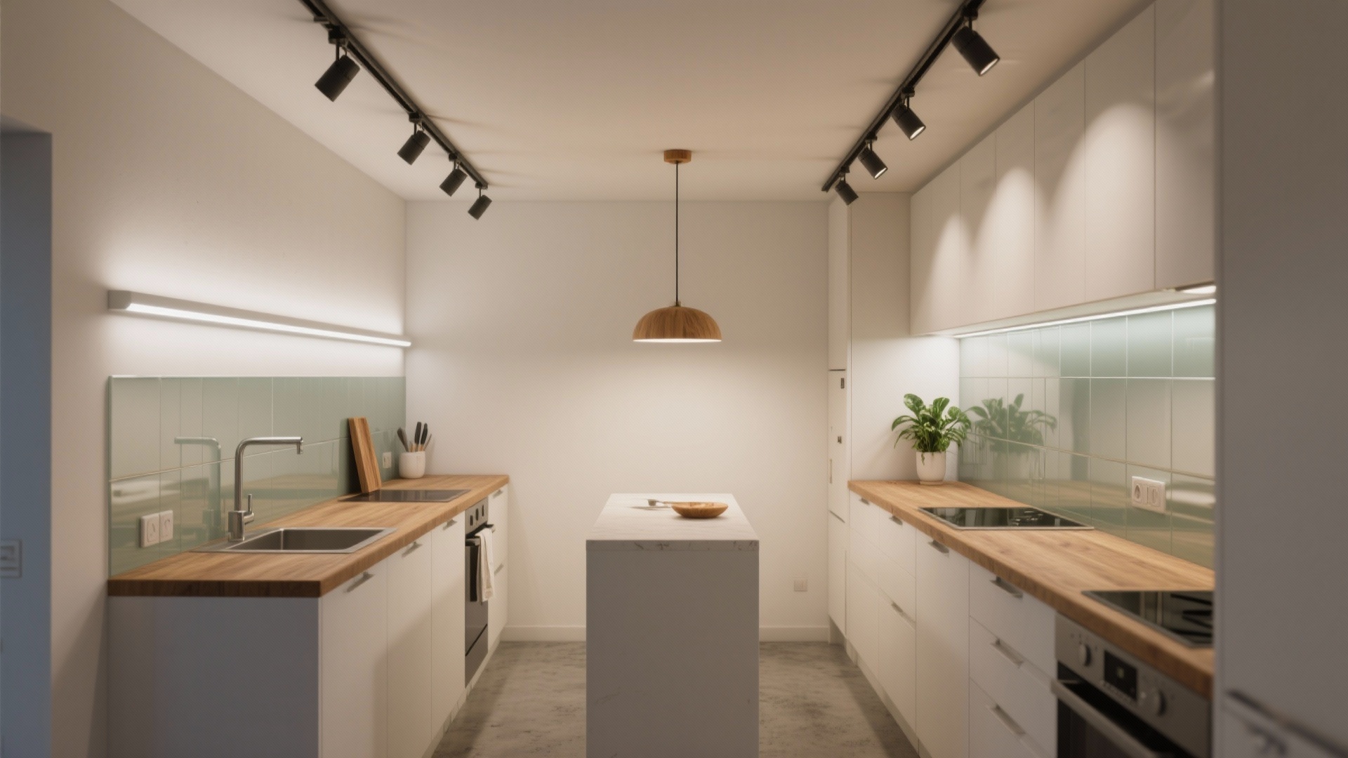 10 Kitchen Track Lighting Ideas for Small Kitchens