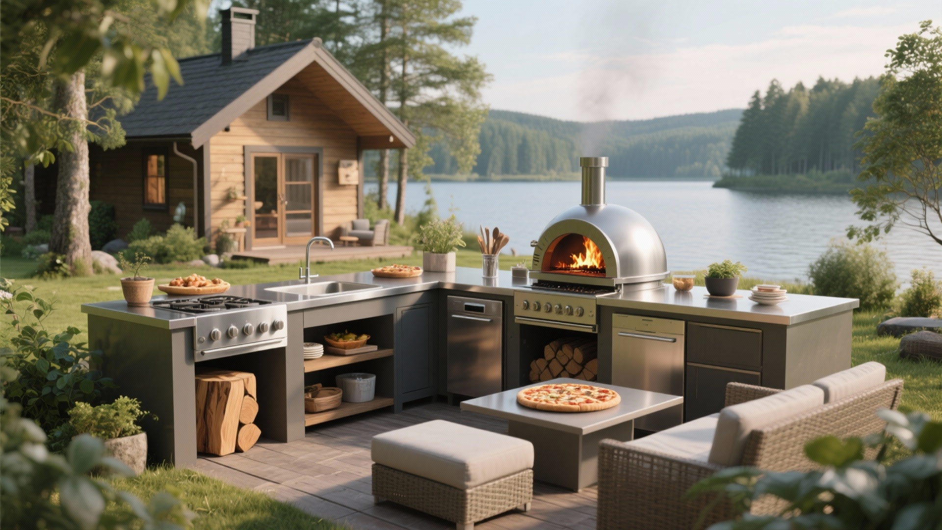 5 Outdoor Kitchen Ideas for Small Spaces