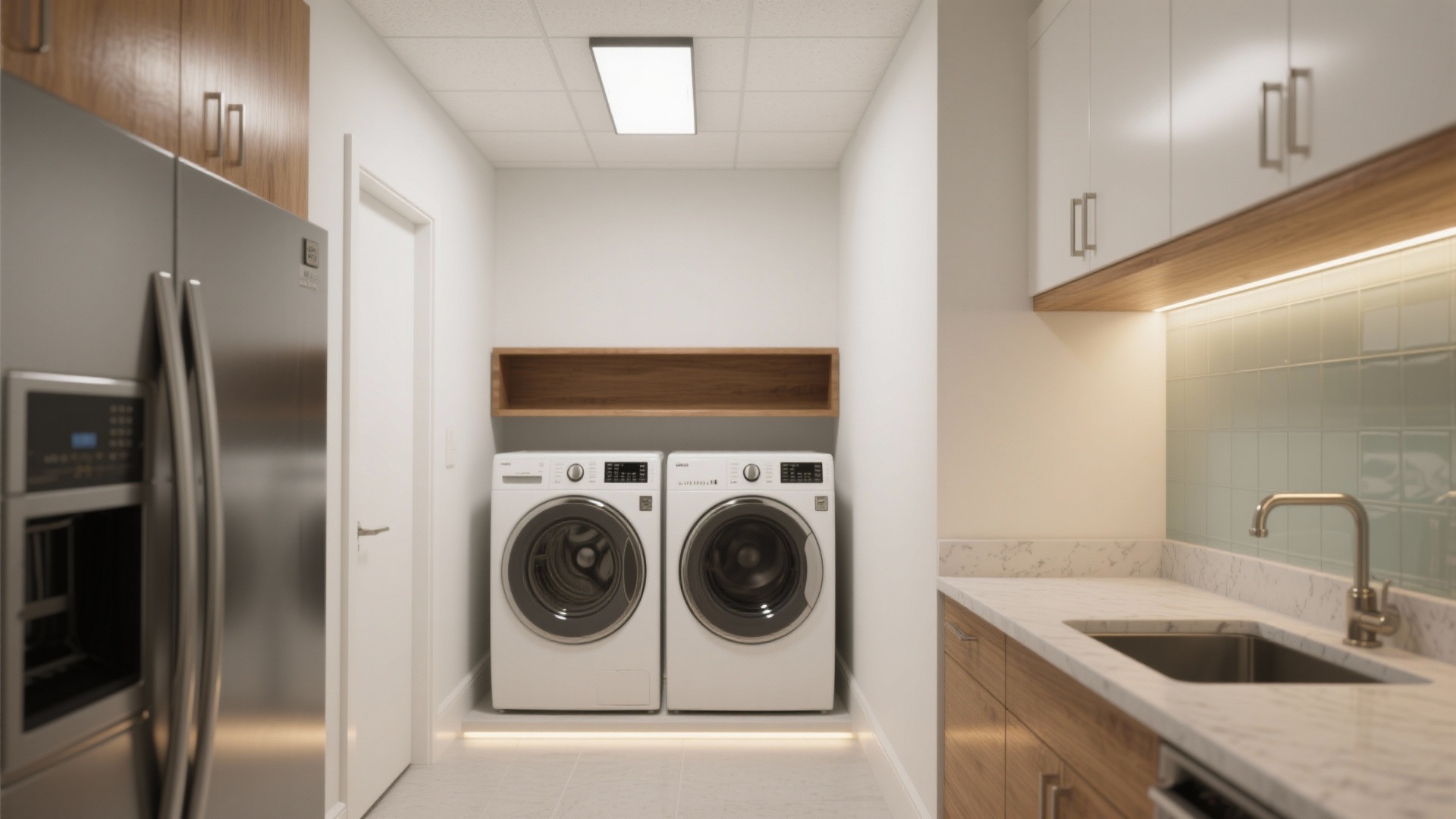 Small Laundry Room Feels Dark? 5 Lighting Ideas That Fix It