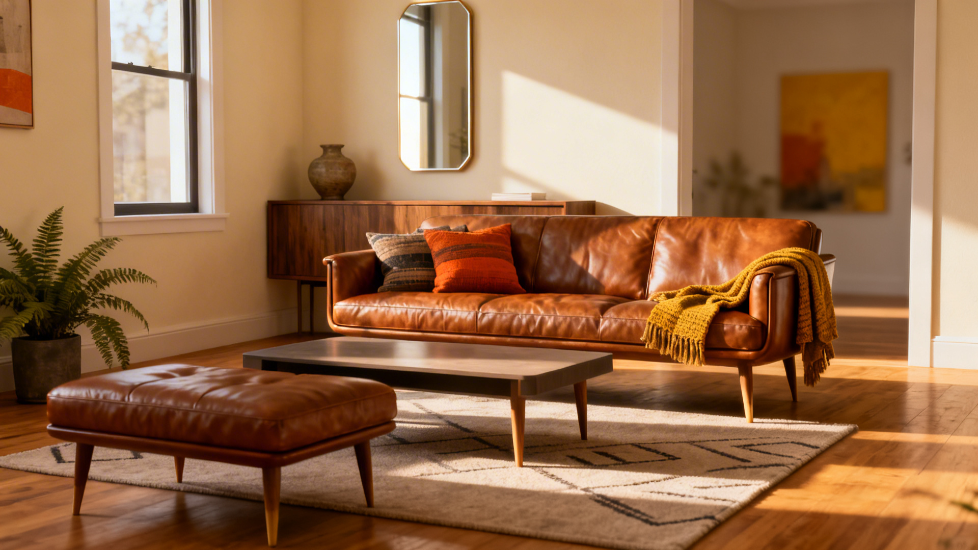 Leather sofa ideas: 5 small living room solutions