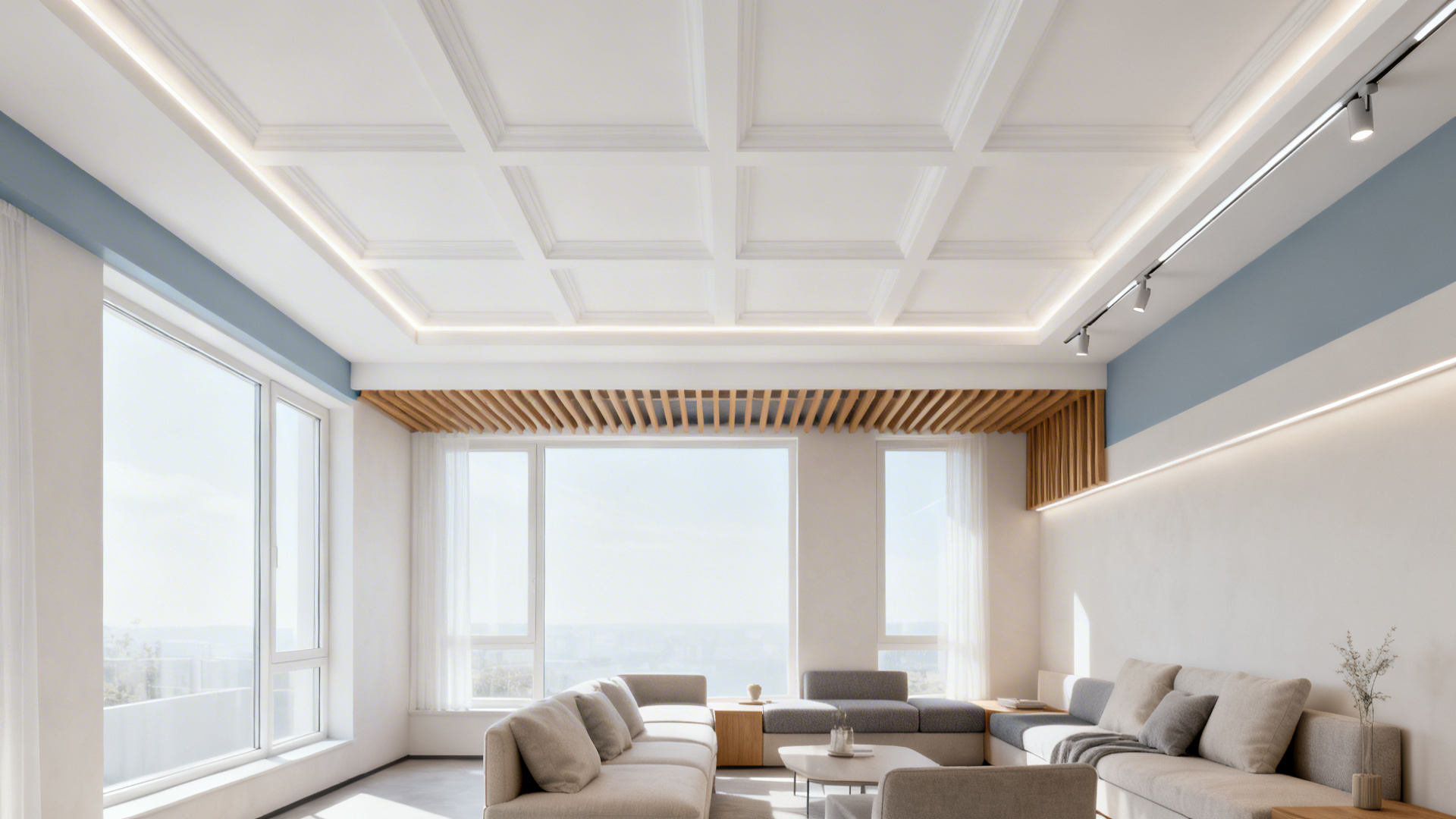 5 Ceiling Design Ideas for Small Living Rooms