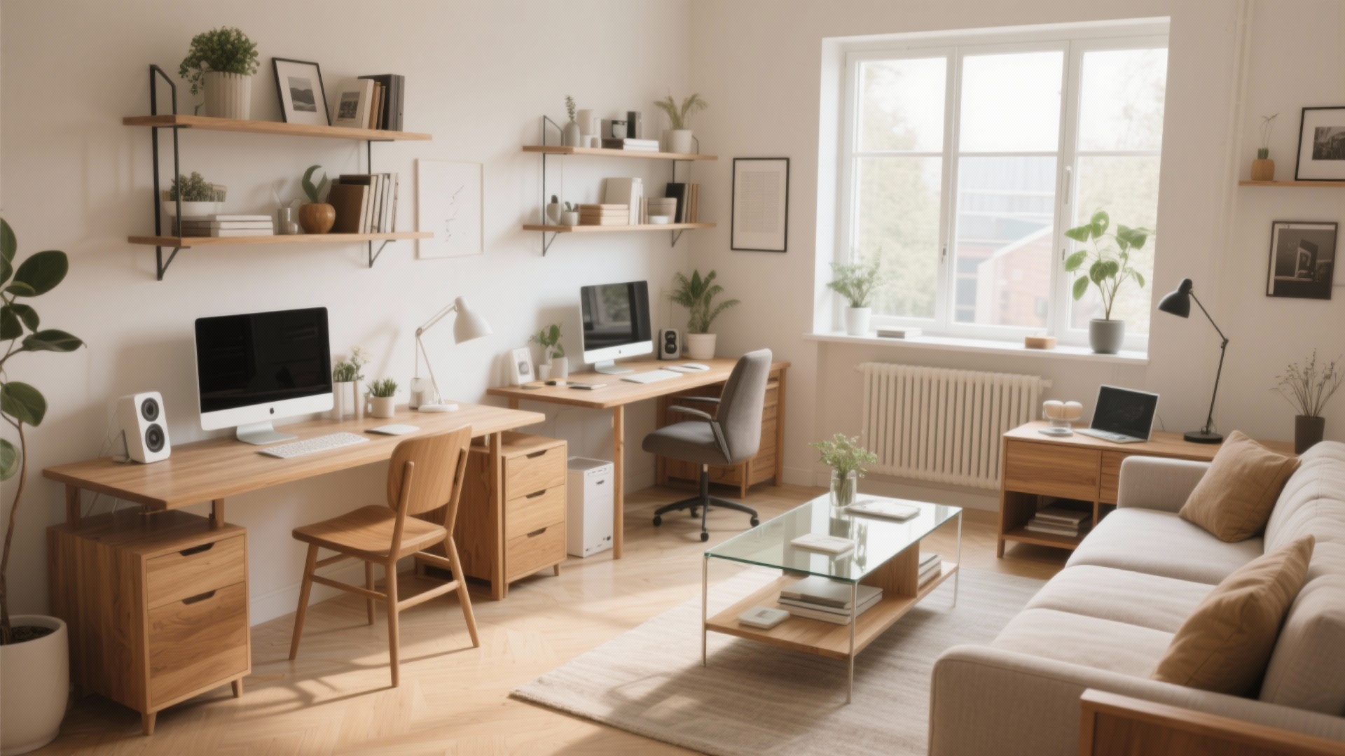 10 Living Room Desk Ideas for Small Spaces