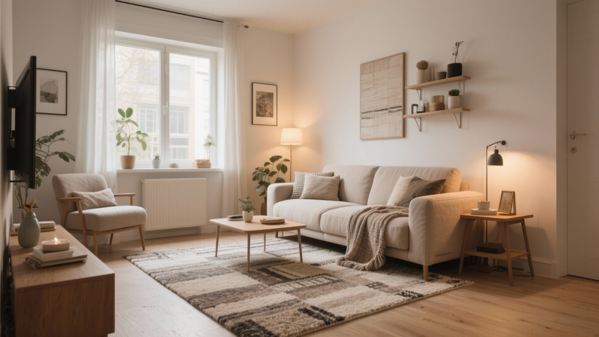 10 Small Living Room Carpet Ideas