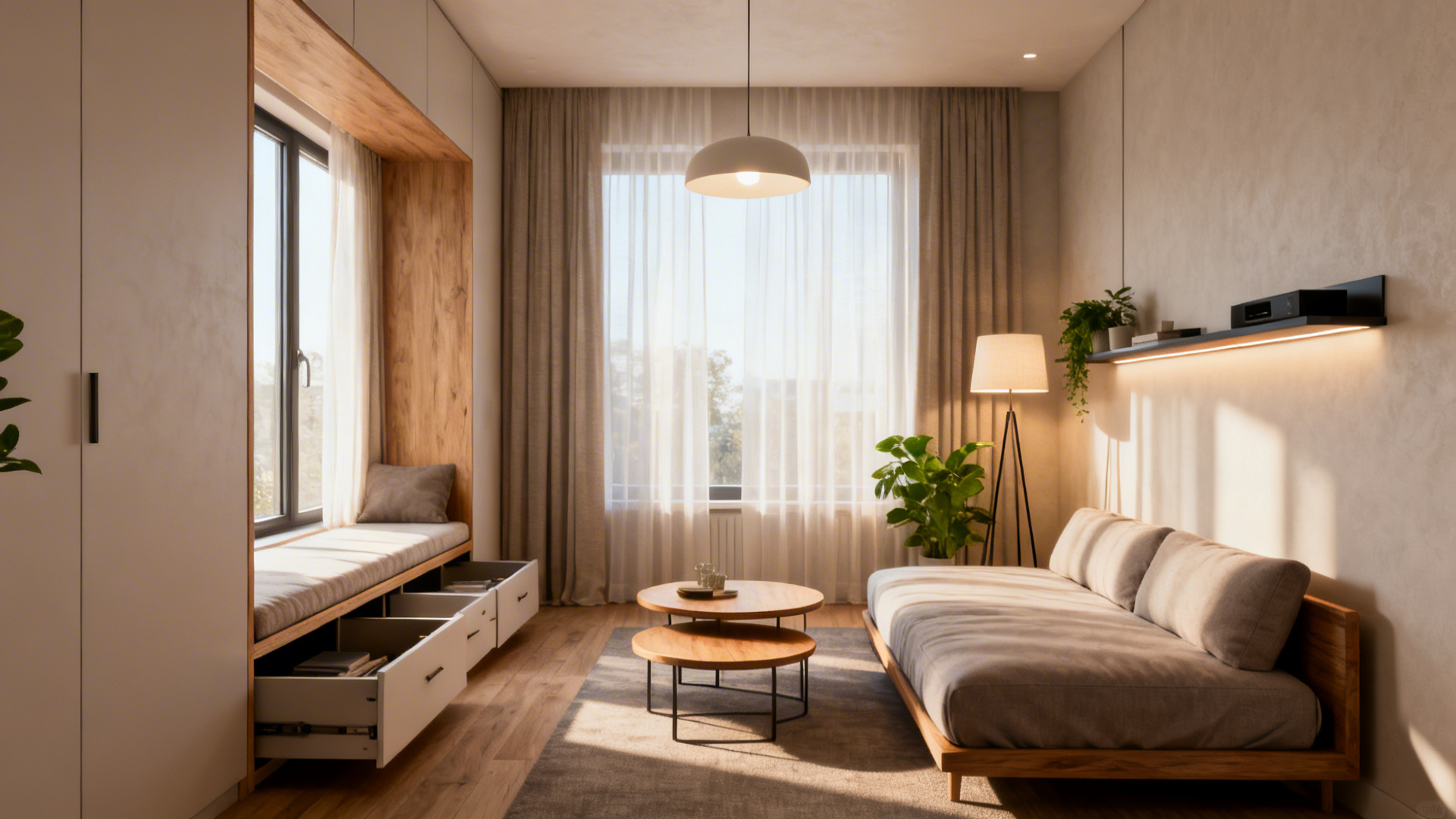Small Apartment Living Room Design: 5 Ideas