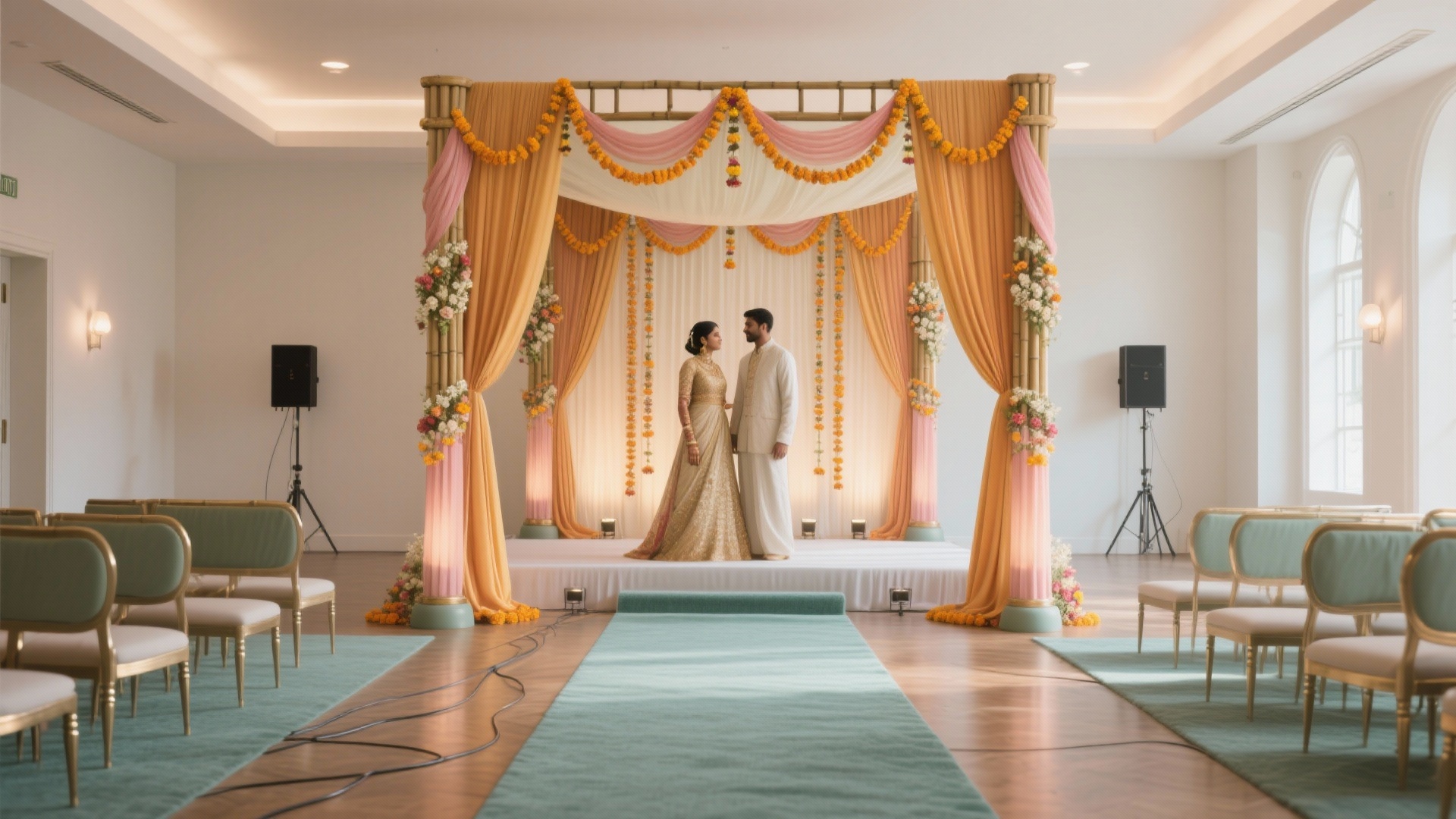 Mandap Marriage Hall Design: Transform Small Spaces with Style