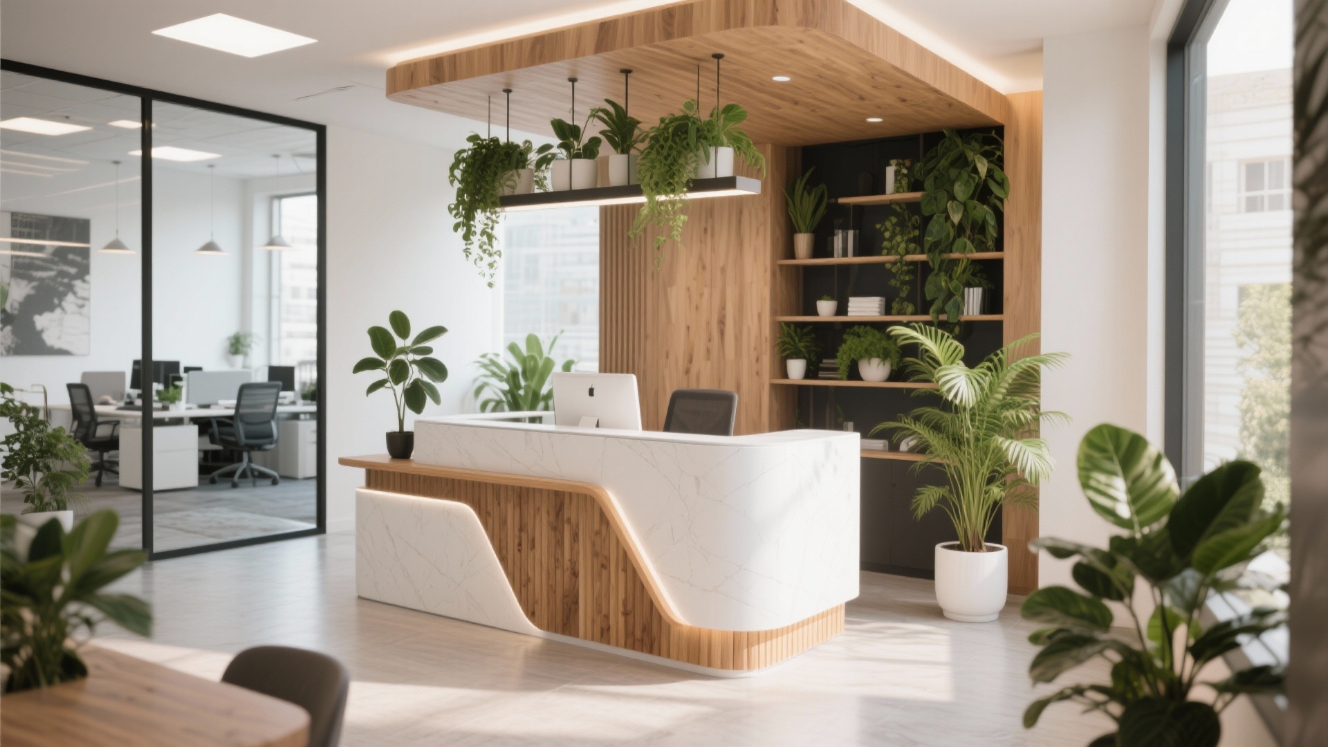 5 Creative Counter Design Ideas for Offices