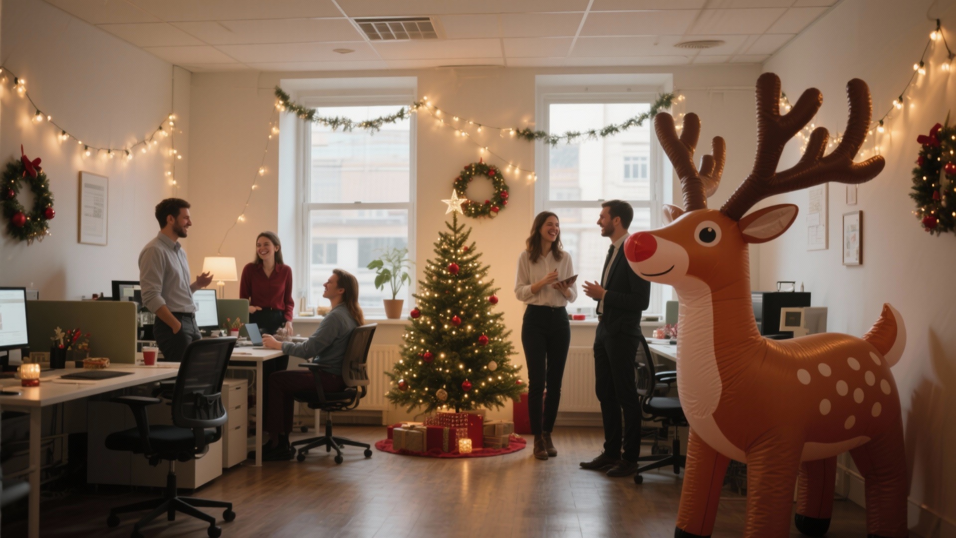 Office Too Small? 10 Christmas Office Event Ideas That Fit