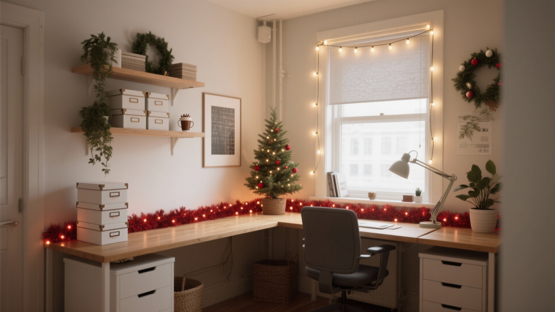 10 Christmas Holiday Office Ideas for Festive Workspaces