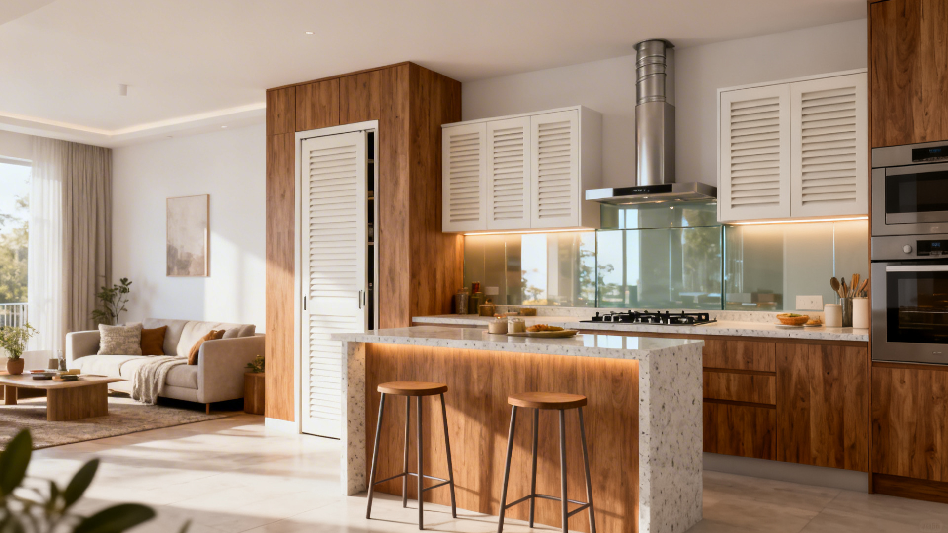 Cramped Flat Kitchen? Small Open Kitchen Design Indian Style Ideas