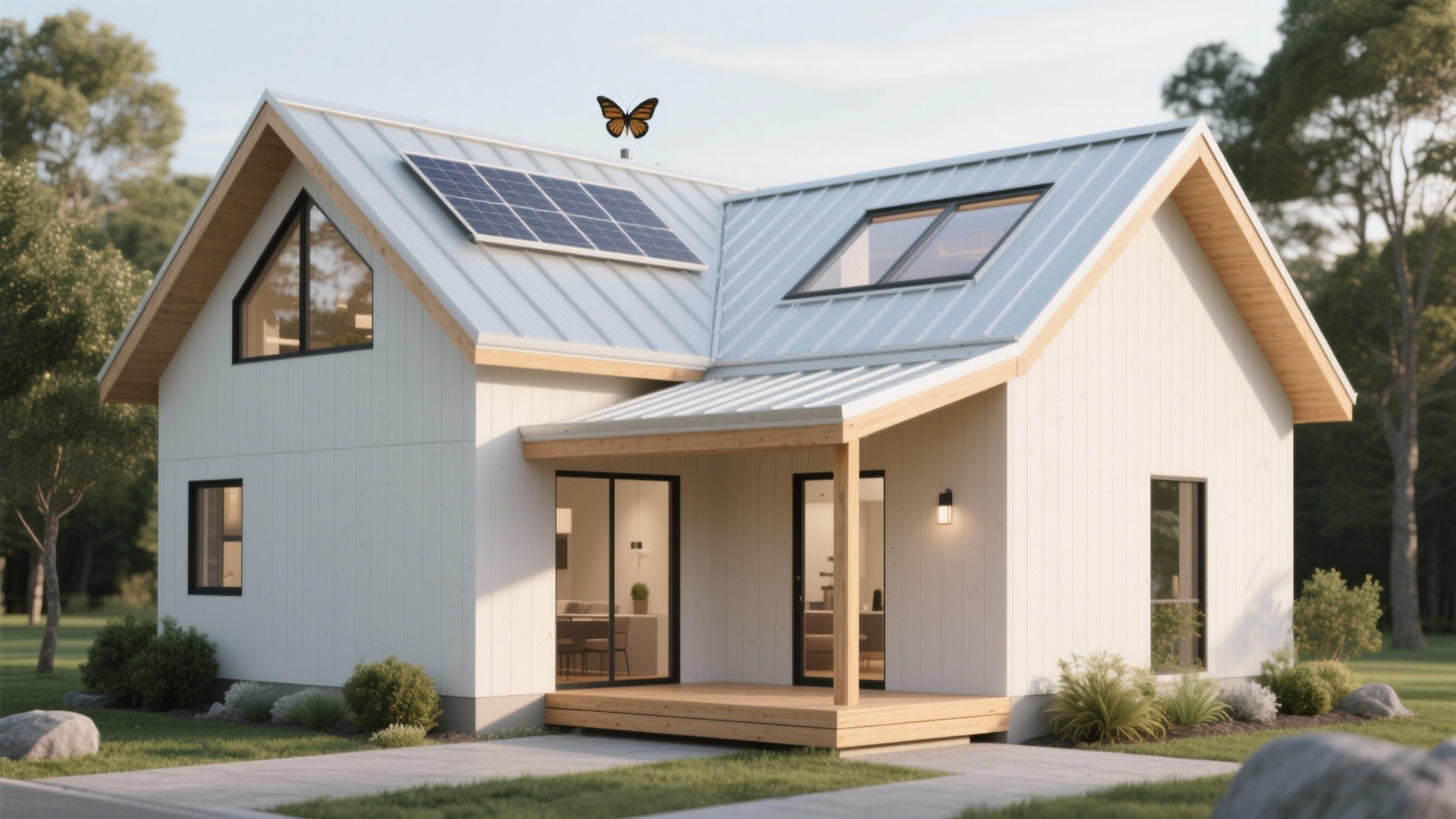 Small House Roof Design Ideas for Compact Living