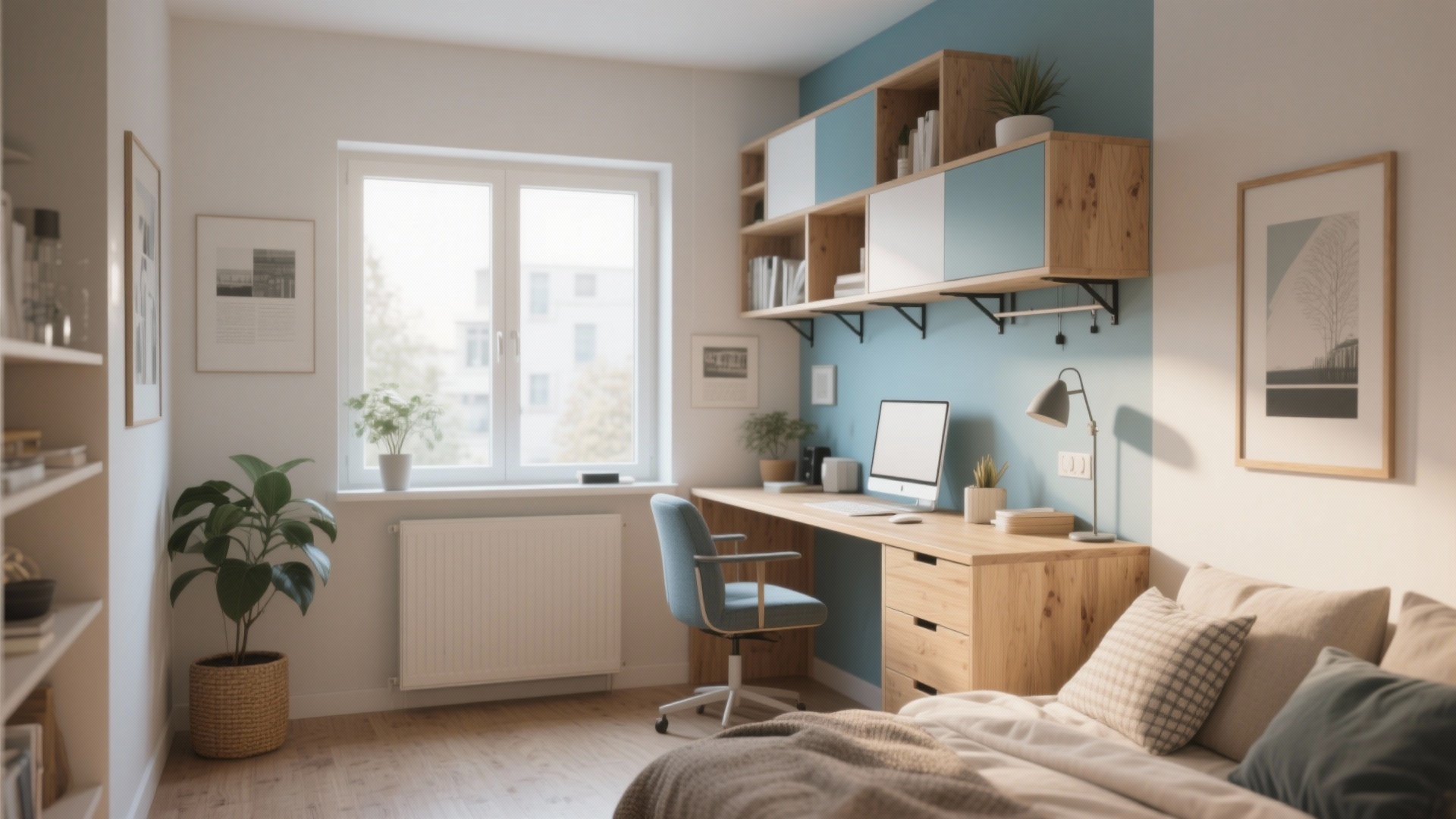 No Space for a Desk? Study Table Ideas for Small Rooms