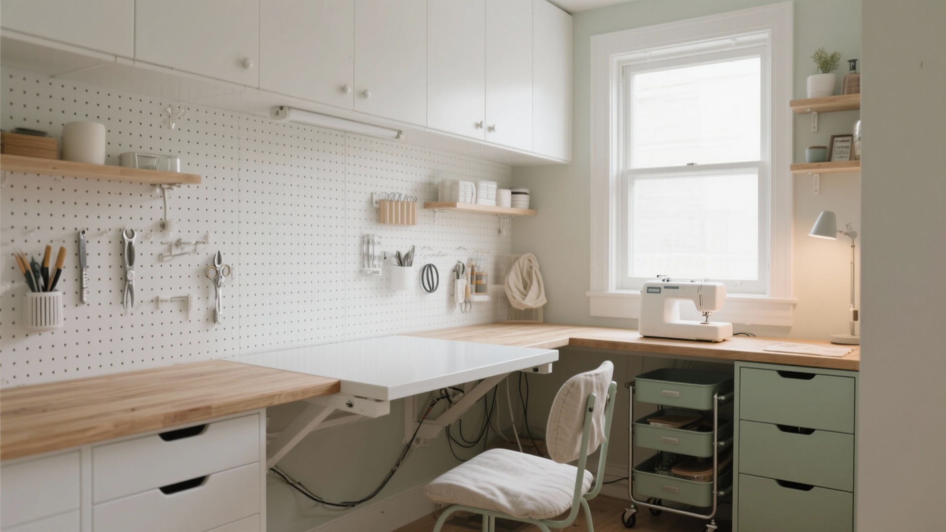 Sewing Room Too Small? 5 Small Space Sewing Room Ideas