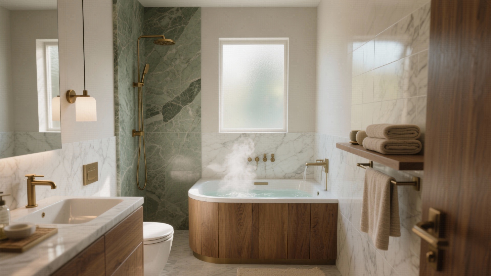 Bathroom Too Small? 5 Jacuzzi Tub Shower Combo Layouts