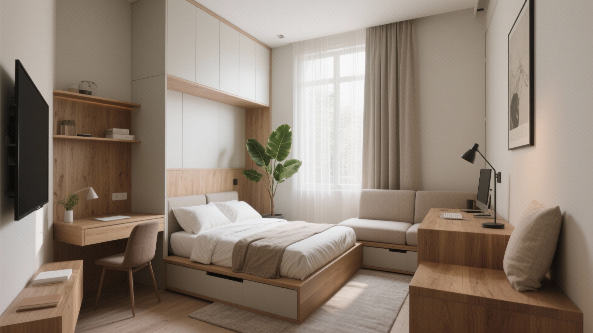 Small Guest Room Office Combo Ideas: 5 Smart Designs