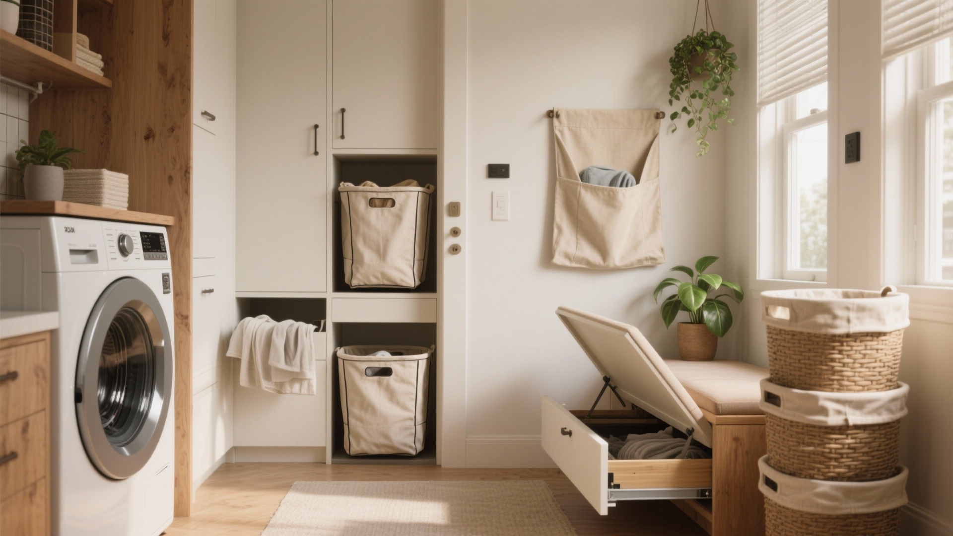 Laundry Basket for Small Spaces — 5 Clever Ideas