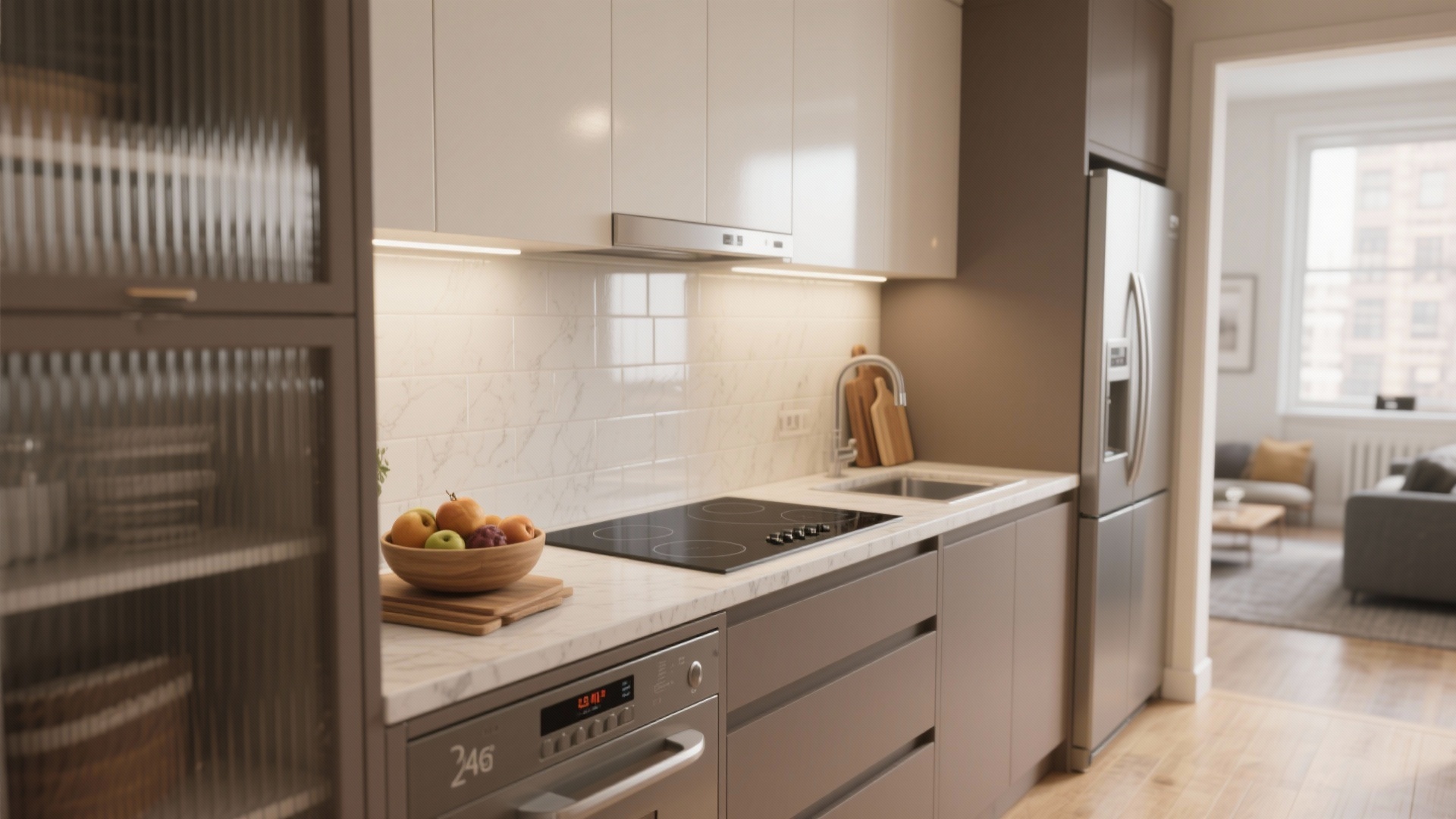 Small Straight Kitchen Design Ideas for Modern Homes