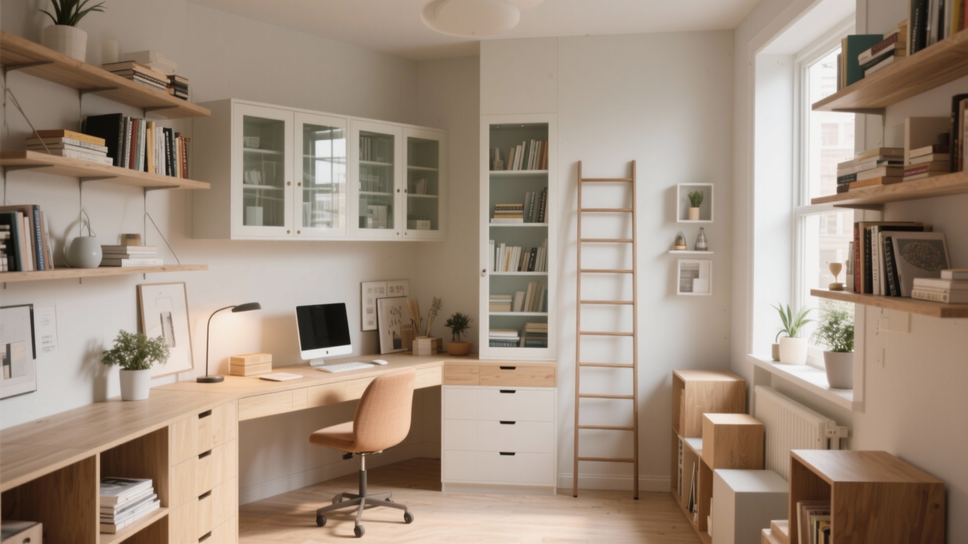 5 Bookshelf Design Ideas for Study Room