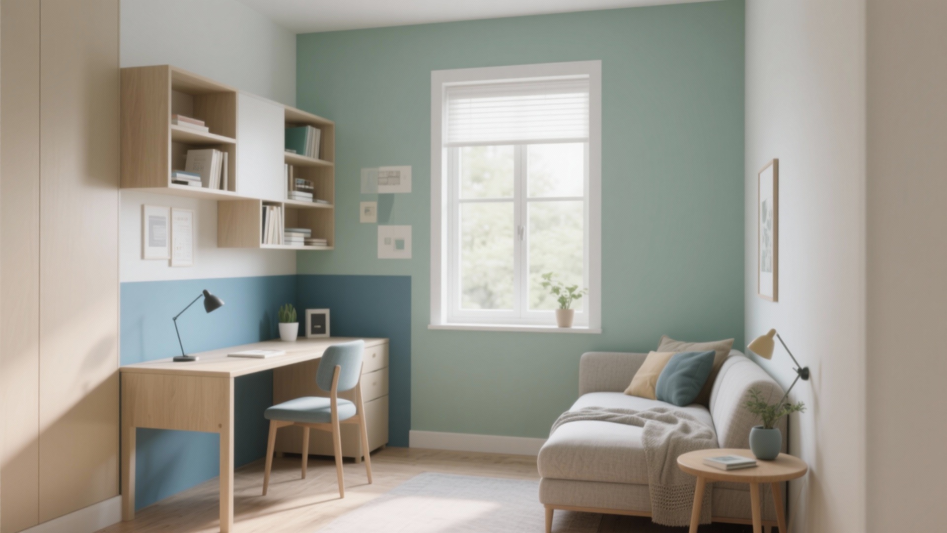 Small Study Room Feels Dark? 10 Paint Ideas That Add Light