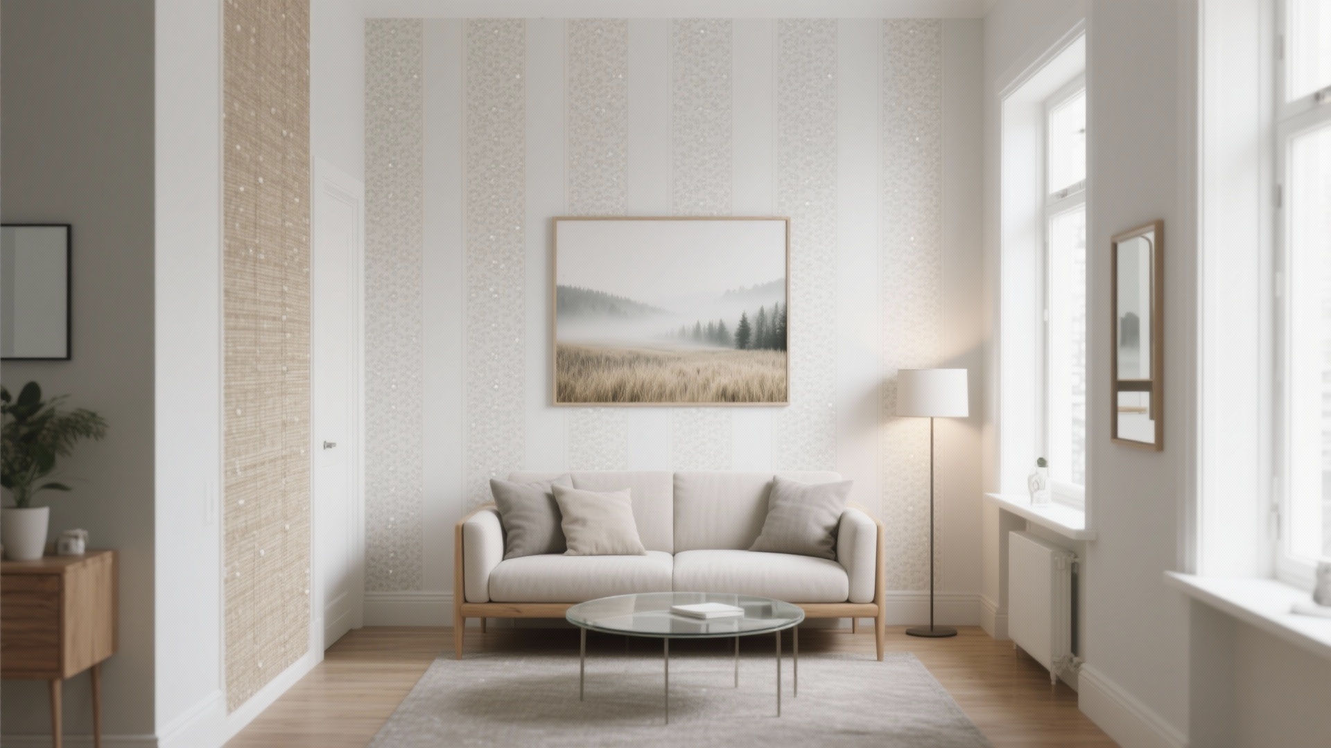 5 Smart Ideas: Wallpaper for a Small Room
