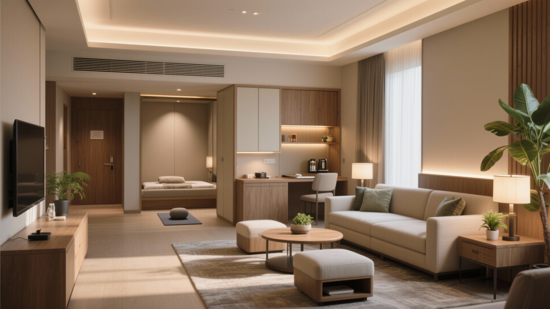 2-Bedroom Hotel Suites in Atlanta — 5 Design Ideas