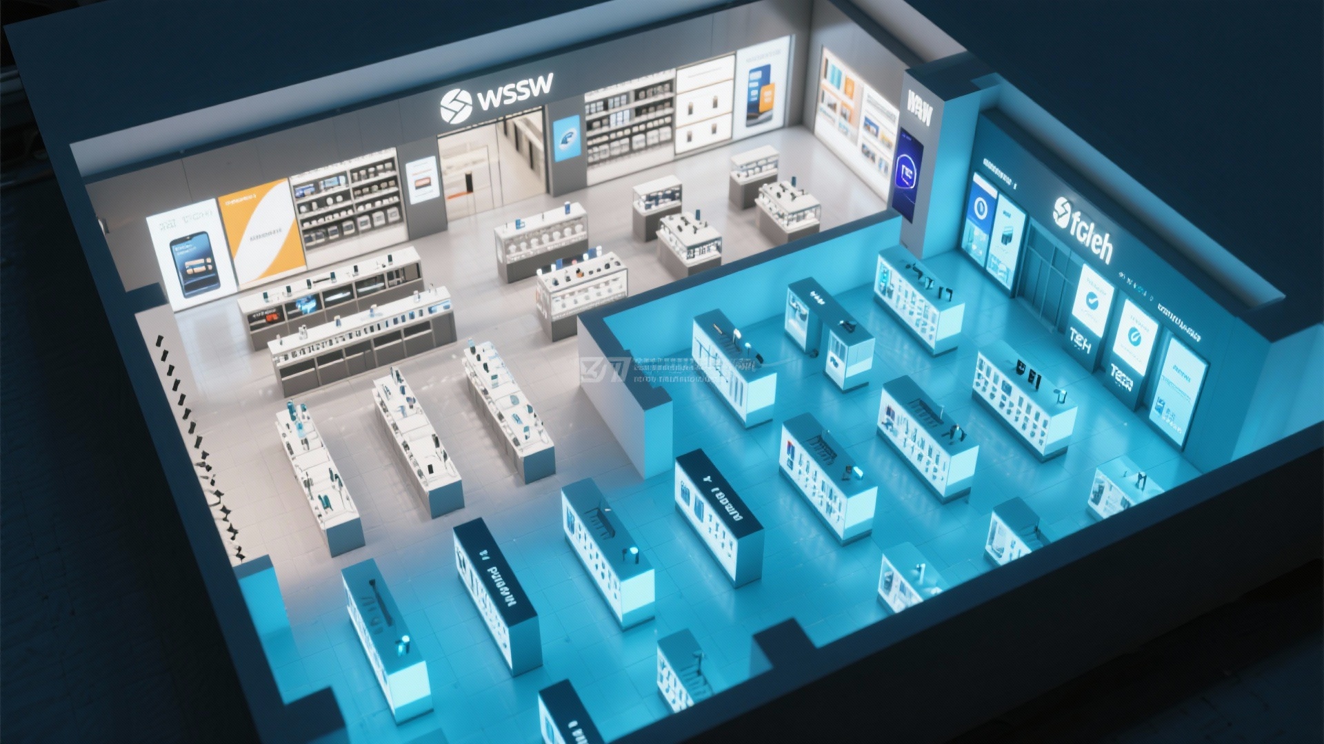 Creative Computer Shop Interior Design Ideas