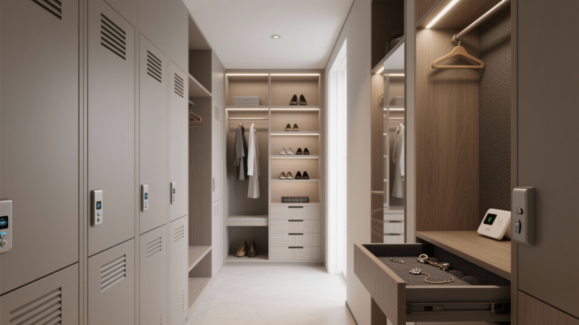 Dressing Room Lockers: Smart Storage for Compact Spaces
