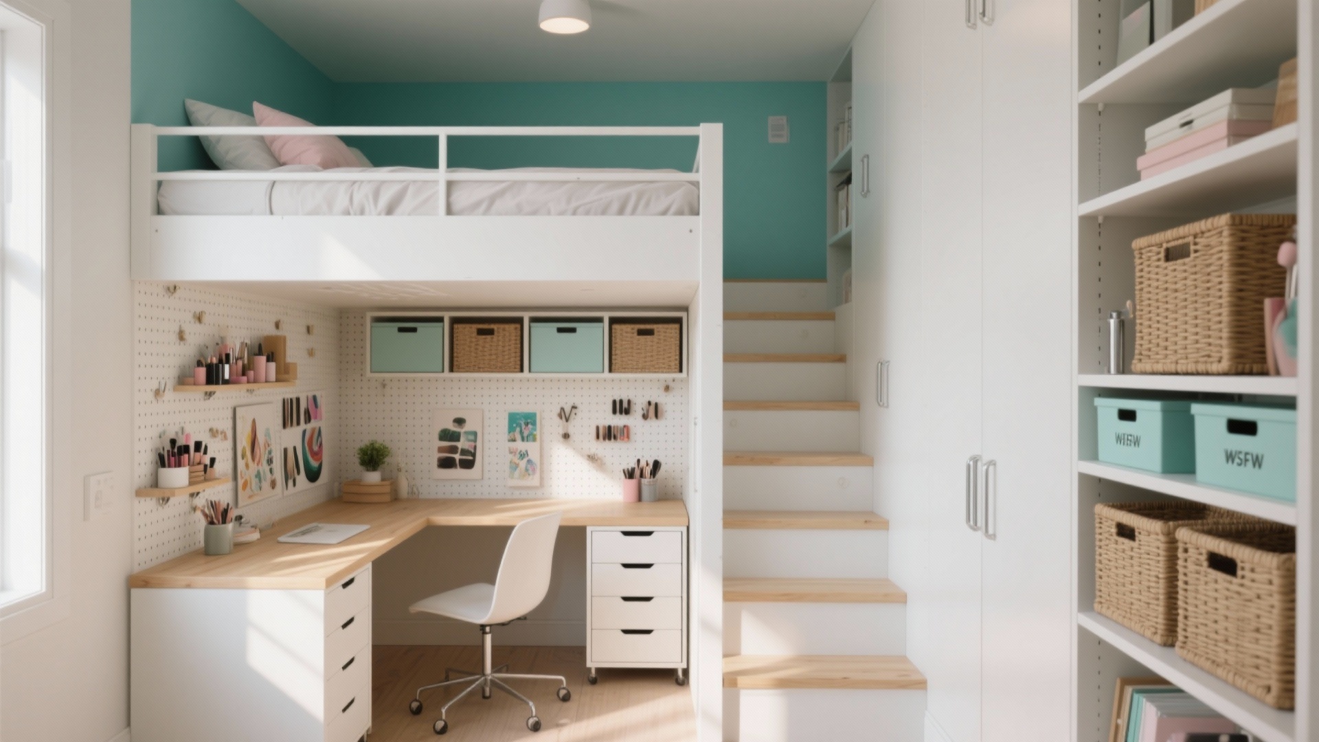 Tiny Bedroom? 5 Room Design Ideas for Teenage Girl
