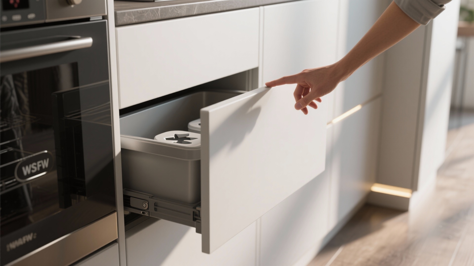 Small Kitchen Feels Cramped? Cabinet Hardware That Saves Space